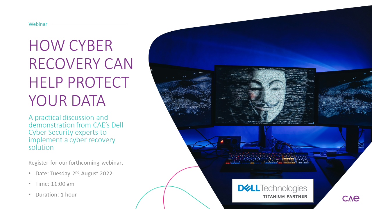 Dell Cyber Recovery Webinar Dell Cyber Recovery Webinar